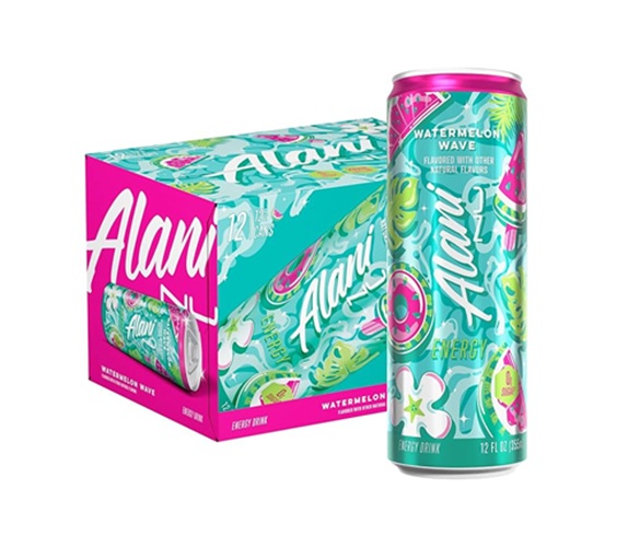 ALANI NU ENERGY DRINK (WATERMELON WAVE) 12oz/24CT – Gold Star ...